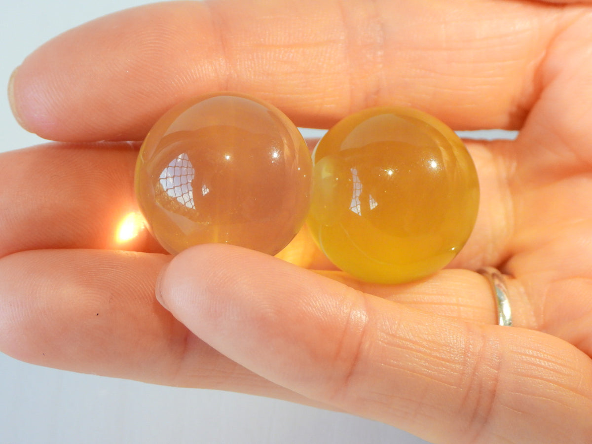 Star Citrine spheres 13g - 18g – Cosmic Earth