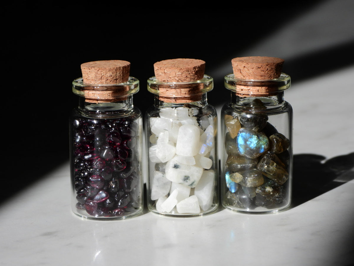 Crystal Chip jars – Cosmic Earth